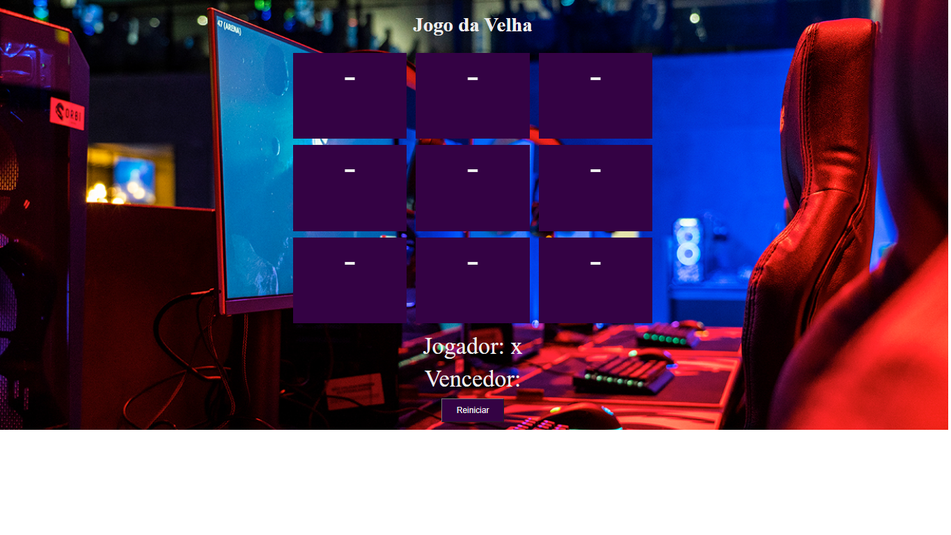 Jogo da Velha Personalizado