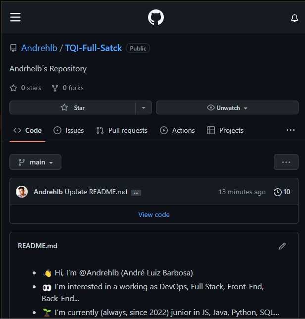 Git e GitHub | Lista de terminologia básica