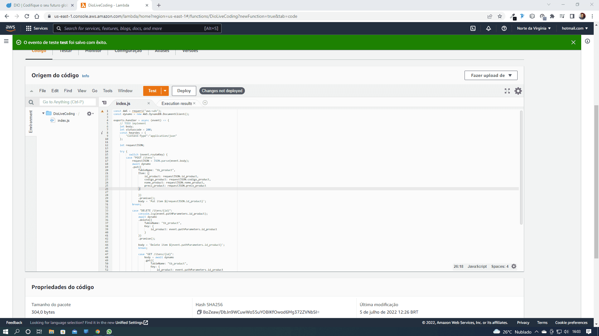 Introdução prática a computação em nuvem usando AWS