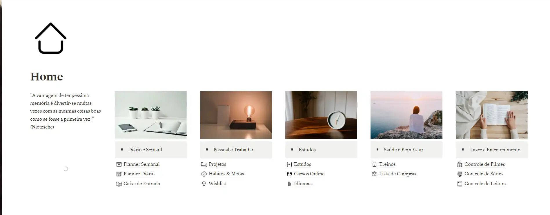 Templates Gratuitos no Notion para estudos