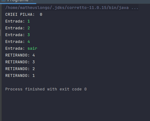 ESTRUTURA DE DADOS ESTÁTICA DO TIPO PILHA
